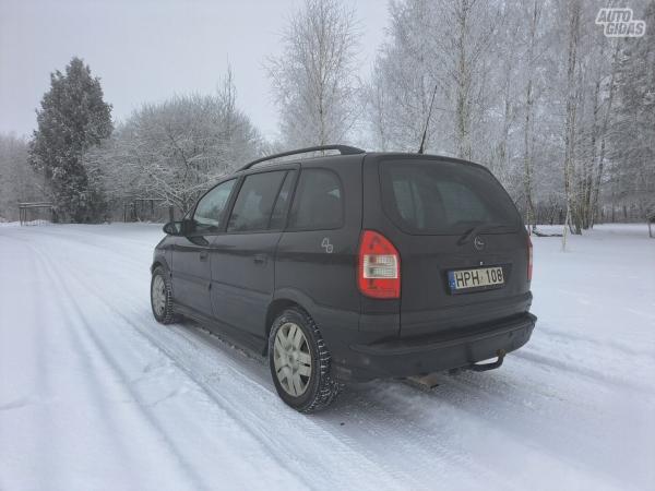 Melns Opel Zafira 2002 Ukmergė, ar dzinēja tilpumu 2.20 L un nobraukumu 386 tūkst. km par 990 €, foto 6 vietnē AUTOMOTO.COM.LV