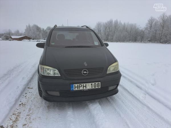 Melns Opel Zafira 2002 Ukmergė, ar dzinēja tilpumu 2.20 L un nobraukumu 386 tūkst. km par 990 €, foto 7 vietnē AUTOMOTO.COM.LV