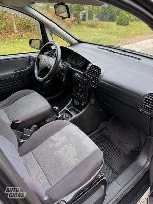 Black Opel Zafira 2002 in Vilnius, with an engine capacity of 2.00 L and mileage of 300 thousand km for 700 €, photo 10 on AUTOMOTO.COM.LV