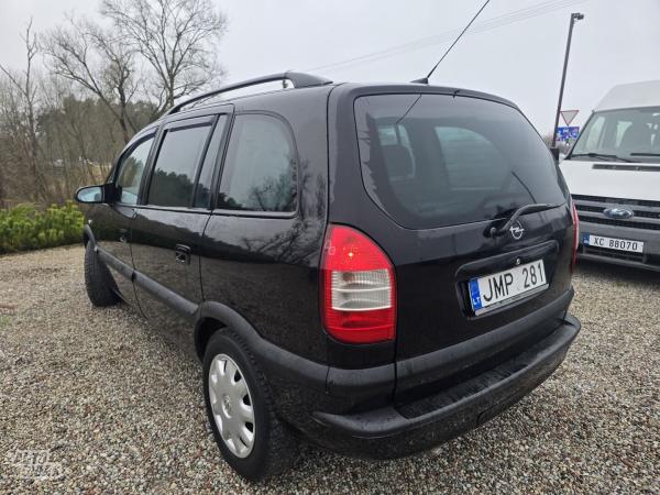 Melns Opel Zafira 2003 Jurbarkas, ar dzinēja tilpumu 2.20 L un nobraukumu 466 tūkst. km par 999 €, foto 3 vietnē AUTOMOTO.COM.LV