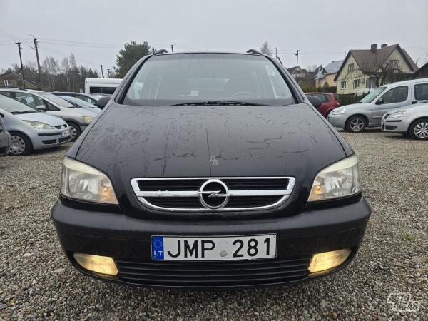 Melns Opel Zafira 2003 Jurbarkas, ar dzinēja tilpumu 2.20 L un nobraukumu 466 tūkst. km par 999 €, foto 6 vietnē AUTOMOTO.COM.LV