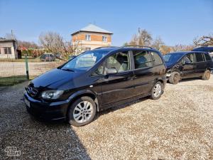 Black Opel Zafira 2003 in Prienai, with an engine capacity of 2.20 L and mileage of 384 thousand km for 400 €, photo  on AUTOMOTO.COM.LV