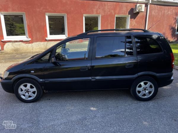 Black Opel Zafira 2003 in Vilnius, with an engine capacity of 2.00 L and mileage of 270 thousand km for 600 €, photo 2 on AUTOMOTO.COM.LV