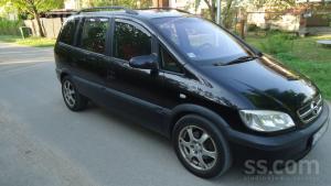 Черный Опель Зафира 2003 в Рига, объемом двигателя 2.20 л и пробегом 330 тыс. км за 1300 €, фото 3 на AUTOMOTO.COM.LV