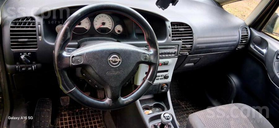 Melns Opel Zafira 2003 Liepāja, ar dzinēja tilpumu 2.20 L un nobraukumu 333 tūkst. km par 300 €, foto 5 vietnē AUTOMOTO.COM.LV