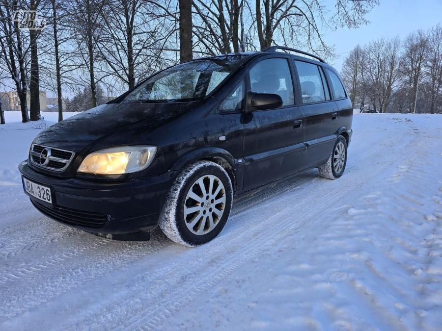 Melns Opel Zafira 2004 Radviliškis, ar dzinēja tilpumu 2.00 L un nobraukumu 329 tūkst. km par 1050 €, foto 6 vietnē AUTOMOTO.COM.LV