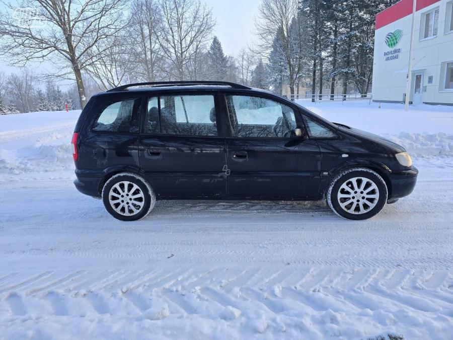 Melns Opel Zafira 2004 Radviliškis, ar dzinēja tilpumu 2.00 L un nobraukumu 329 tūkst. km par 1050 €, foto 11 vietnē AUTOMOTO.COM.LV