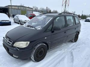 Melns Opel Zafira 2004 Vilkaviškis, ar dzinēja tilpumu 2.20 L un nobraukumu 180 tūkst. km par 950 €, foto  vietnē AUTOMOTO.COM.LV