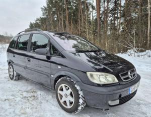 Black Opel Zafira 2004 in Vilnius, with an engine capacity of 2.17 L and mileage of 360 thousand km for 900 €, photo 2 on AUTOMOTO.COM.LV
