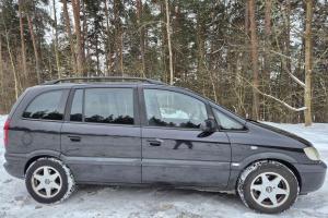 Black Opel Zafira 2004 in Vilnius, with an engine capacity of 2.17 L and mileage of 360 thousand km for 900 €, photo 4 on AUTOMOTO.COM.LV