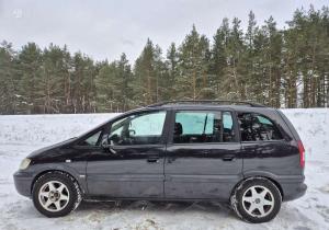 Black Opel Zafira 2004 in Vilnius, with an engine capacity of 2.17 L and mileage of 360 thousand km for 900 €, photo 5 on AUTOMOTO.COM.LV