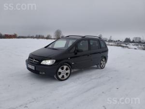 Melns Opel Zafira 2004 Ludza, ar dzinēja tilpumu 2.00 L un nobraukumu 302 tūkst. km par 990 €, foto  vietnē AUTOMOTO.COM.LV