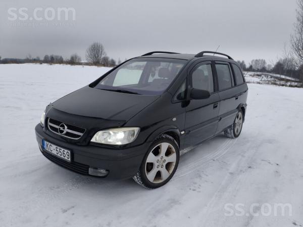Melns Opel Zafira 2004 Ludza, ar dzinēja tilpumu 2.00 L un nobraukumu 302 tūkst. km par 990 €, foto 2 vietnē AUTOMOTO.COM.LV