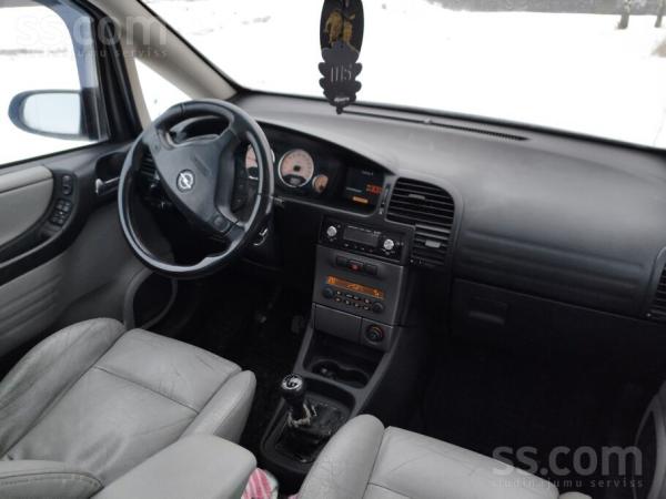 Melns Opel Zafira 2004 Ludza, ar dzinēja tilpumu 2.00 L un nobraukumu 302 tūkst. km par 990 €, foto 7 vietnē AUTOMOTO.COM.LV