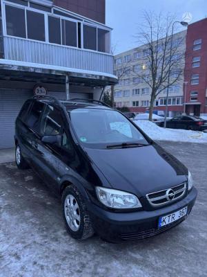 Black Opel Zafira 2004 in Klaipeda, with an engine capacity of 2.00 L and mileage of 314 thousand km for 1150 €, photo 2 on AUTOMOTO.COM.LV