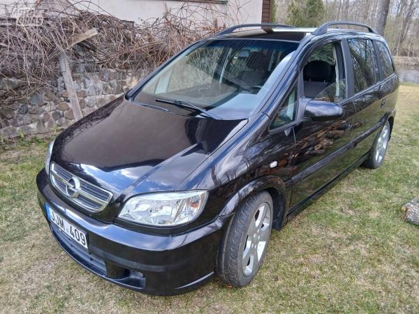Melns Opel Zafira 2004 Kazlų Rūda, ar dzinēja tilpumu 2.20 L un nobraukumu 270 tūkst. km par 750 €, foto 2 vietnē AUTOMOTO.COM.LV