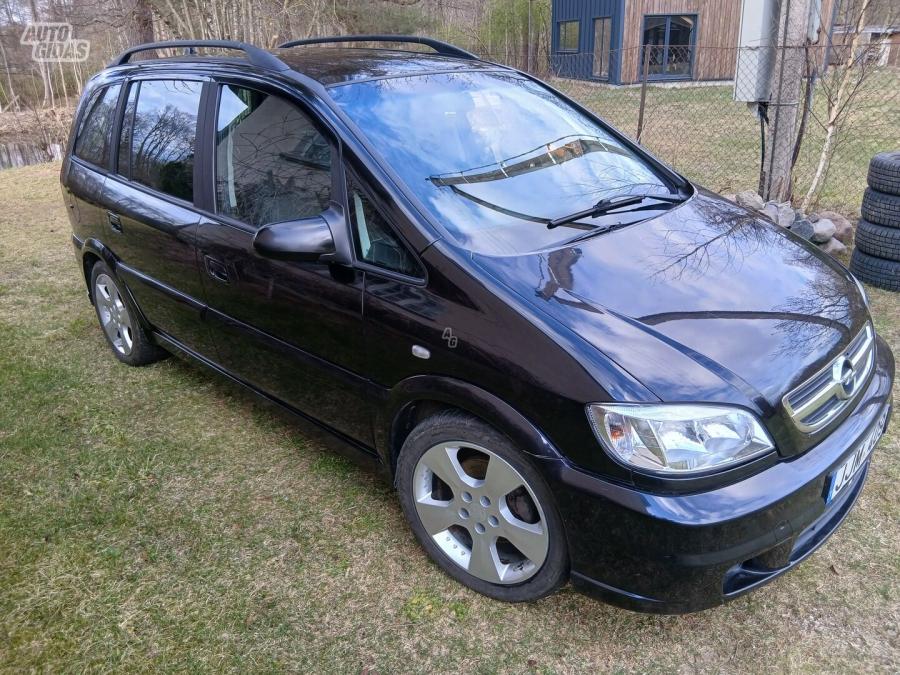Melns Opel Zafira 2004 Kazlų Rūda, ar dzinēja tilpumu 2.20 L un nobraukumu 270 tūkst. km par 750 €, foto 4 vietnē AUTOMOTO.COM.LV