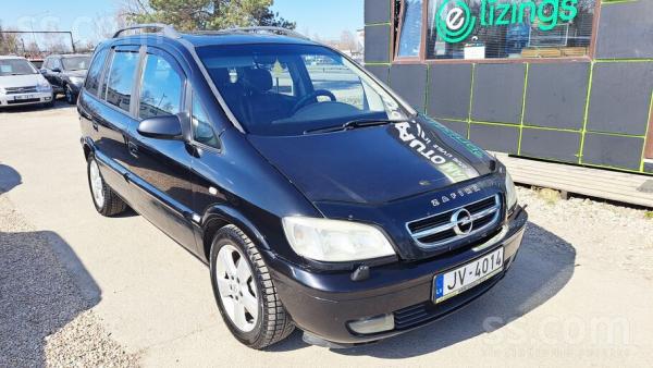 Melns Opel Zafira 2004 Rīga, ar dzinēja tilpumu 2.00 L un nobraukumu 410 tūkst. km par 1490 €, foto 3 vietnē AUTOMOTO.COM.LV