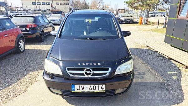 Melns Opel Zafira 2004 Rīga, ar dzinēja tilpumu 2.00 L un nobraukumu 410 tūkst. km par 1490 €, foto 5 vietnē AUTOMOTO.COM.LV