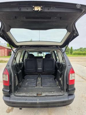 Melns Opel Zafira 2004 Plungė, ar dzinēja tilpumu 2.20 L un nobraukumu 405 tūkst. km par 900 €, foto 12 vietnē AUTOMOTO.COM.LV