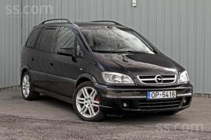 Melns Opel Zafira 2004 Ogre, ar dzinēja tilpumu 2.00 L un nobraukumu 306 tūkst. km par 2250 €, foto  vietnē AUTOMOTO.COM.LV