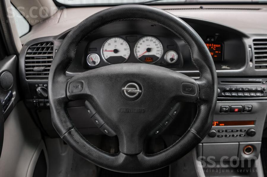 Melns Opel Zafira 2004 Ogre, ar dzinēja tilpumu 2.00 L un nobraukumu 306 tūkst. km par 2250 €, foto 13 vietnē AUTOMOTO.COM.LV