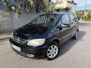Black Opel Zafira 2004 in Kaunas, with an engine capacity of 1.80 L and mileage of 271 thousand km for 950 €, photo  on AUTOMOTO.COM.LV
