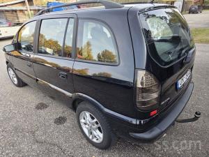 Melns Opel Zafira 2004 Valmiera, ar dzinēja tilpumu 1.80 L un nobraukumu 229 tūkst. km par 2300 €, foto 5 vietnē AUTOMOTO.COM.LV