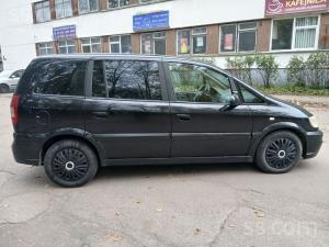 Black Opel Zafira 2004 in Riga, with an engine capacity of 2.20 L and mileage of 343 thousand km for 1300 €, photo 7 on AUTOMOTO.COM.LV