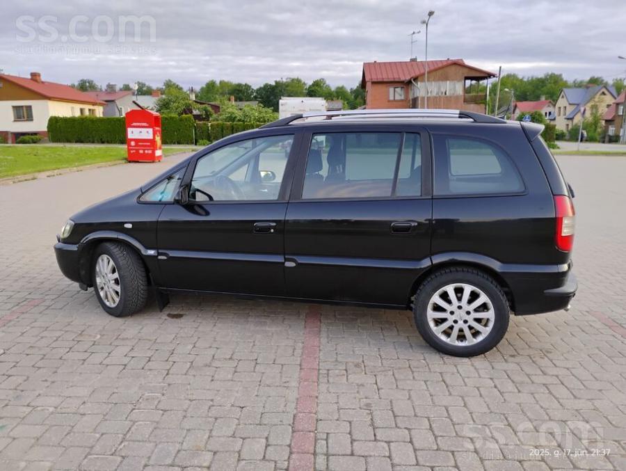 Melns Opel Zafira 2005 Cēsis, ar dzinēja tilpumu 2.20 L un nobraukumu 239 tūkst. km par 1250 €, foto 7 vietnē AUTOMOTO.COM.LV