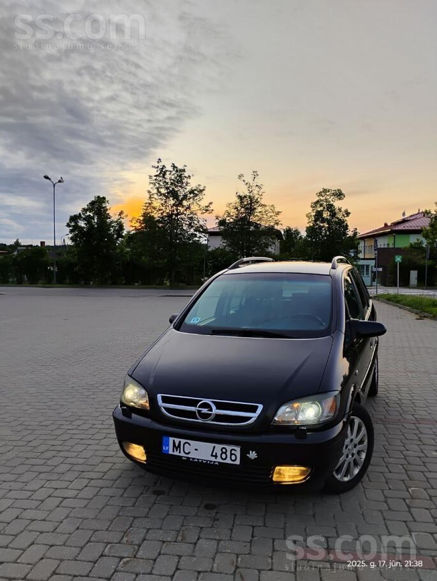 Melns Opel Zafira 2005 Cēsis, ar dzinēja tilpumu 2.20 L un nobraukumu 239 tūkst. km par 1250 €, foto 9 vietnē AUTOMOTO.COM.LV