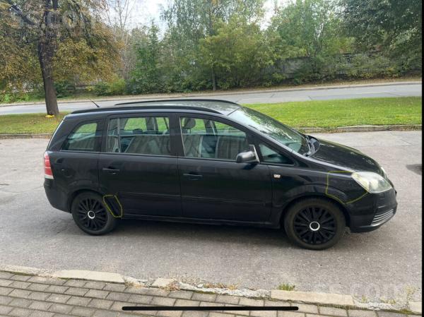 Melns Opel Zafira 2005 Rīga, ar dzinēja tilpumu 1.80 L un nobraukumu 310 tūkst. km par 950 €, foto 11 vietnē AUTOMOTO.COM.LV