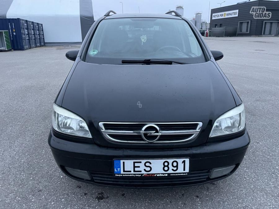 Melns Opel Zafira 2005 Kauņa, ar dzinēja tilpumu 2.00 L un nobraukumu 300 tūkst. km par 1300 €, foto 12 vietnē AUTOMOTO.COM.LV