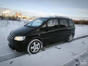 Melns Opel Zafira 2005 Telšiai, ar dzinēja tilpumu 2.20 L un nobraukumu 300 tūkst. km par 900 €, foto 3 vietnē AUTOMOTO.COM.LV
