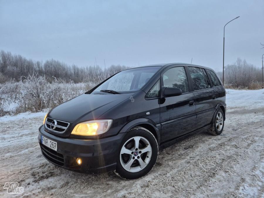 Melns Opel Zafira 2005 Šauļi, ar dzinēja tilpumu 2.20 L un nobraukumu 292 tūkst. km par 1050 €, foto 1 vietnē AUTOMOTO.COM.LV