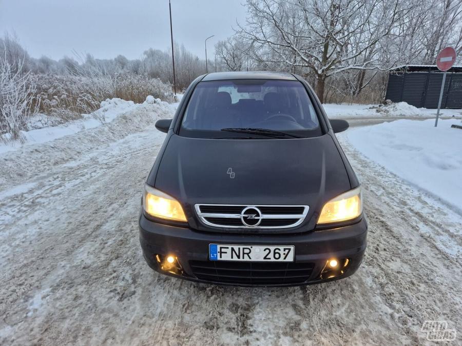 Melns Opel Zafira 2005 Šauļi, ar dzinēja tilpumu 2.20 L un nobraukumu 292 tūkst. km par 1050 €, foto 3 vietnē AUTOMOTO.COM.LV