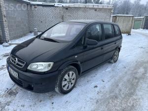 Melns Opel Zafira 2005 Rīga, ar dzinēja tilpumu 1.80 L un nobraukumu 265 tūkst. km par 1299 €, foto  vietnē AUTOMOTO.COM.LV
