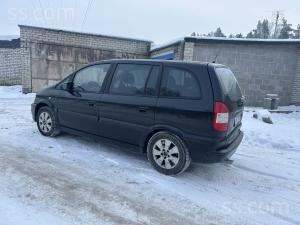Melns Opel Zafira 2005 Rīga, ar dzinēja tilpumu 1.80 L un nobraukumu 265 tūkst. km par 1299 €, foto 2 vietnē AUTOMOTO.COM.LV