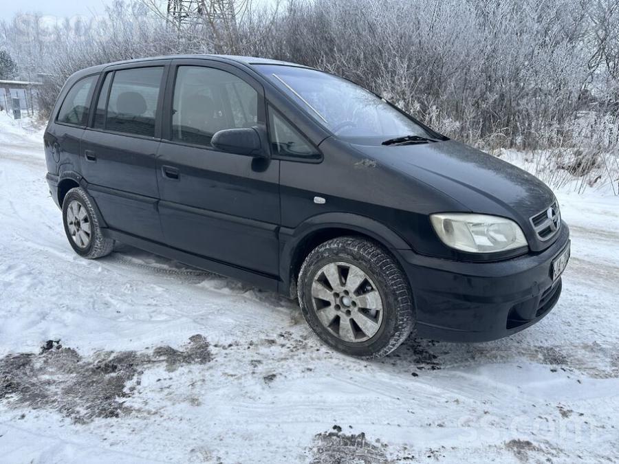 Melns Opel Zafira 2005 Rīga, ar dzinēja tilpumu 1.80 L un nobraukumu 265 tūkst. km par 1299 €, foto 3 vietnē AUTOMOTO.COM.LV