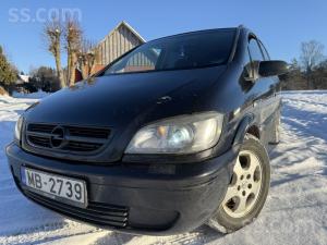 Melns Opel Zafira 2005 Cēsis, ar dzinēja tilpumu 2.20 L un nobraukumu 380 tūkst. km par 1200 €, foto  vietnē AUTOMOTO.COM.LV