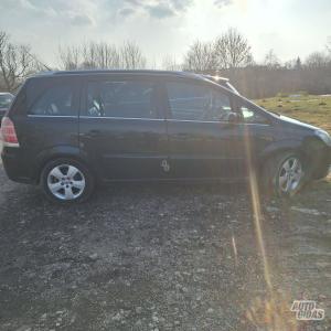 Melns Opel Zafira 2005 Širvintos, ar dzinēja tilpumu 1.90 L un nobraukumu 400 tūkst. km par 950 €, foto  vietnē AUTOMOTO.COM.LV