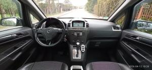 Black Opel Zafira 2005 in Vilnius, with an engine capacity of 1.90 L and mileage of 290 thousand km for 2950 €, photo 8 on AUTOMOTO.COM.LV