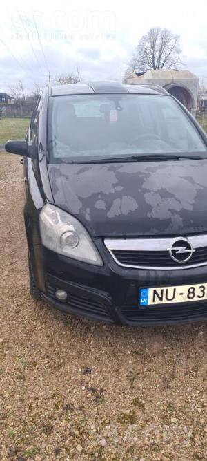 Melns Opel Zafira 2005 Jelgava, ar dzinēja tilpumu 1.90 L un nobraukumu 318 tūkst. km par 1250 €, foto  vietnē AUTOMOTO.COM.LV