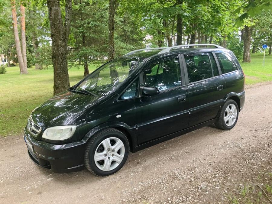 Melns Opel Zafira 2005 Jelgava, ar dzinēja tilpumu 2.20 L un nobraukumu 358 tūkst. km par 1350 €, foto 3 vietnē AUTOMOTO.COM.LV