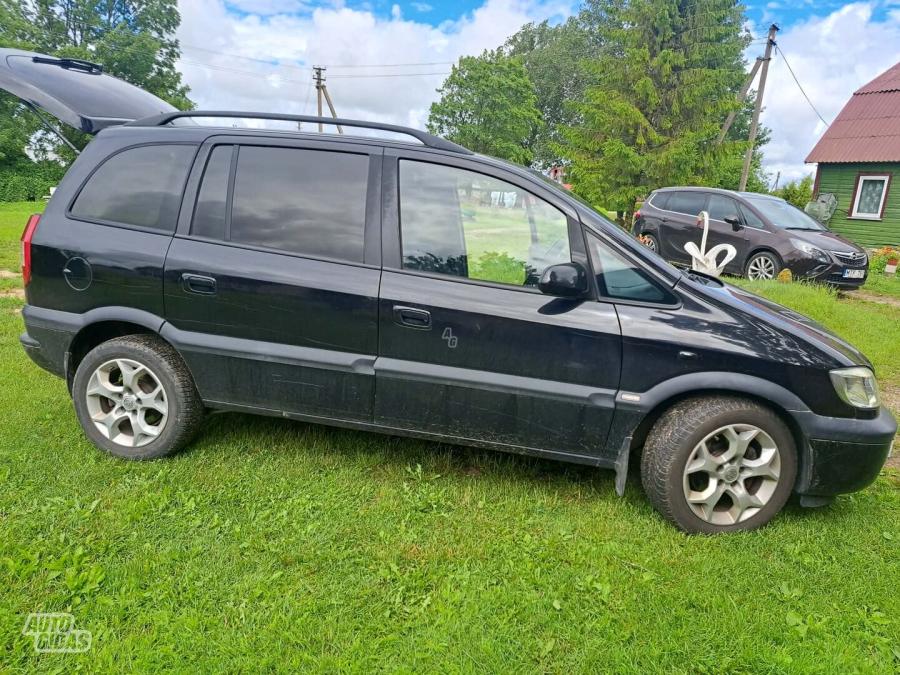 Melns Opel Zafira 2005 Marijampole, ar dzinēja tilpumu 2.00 L un nobraukumu 320 tūkst. km par 1150 €, foto 3 vietnē AUTOMOTO.COM.LV