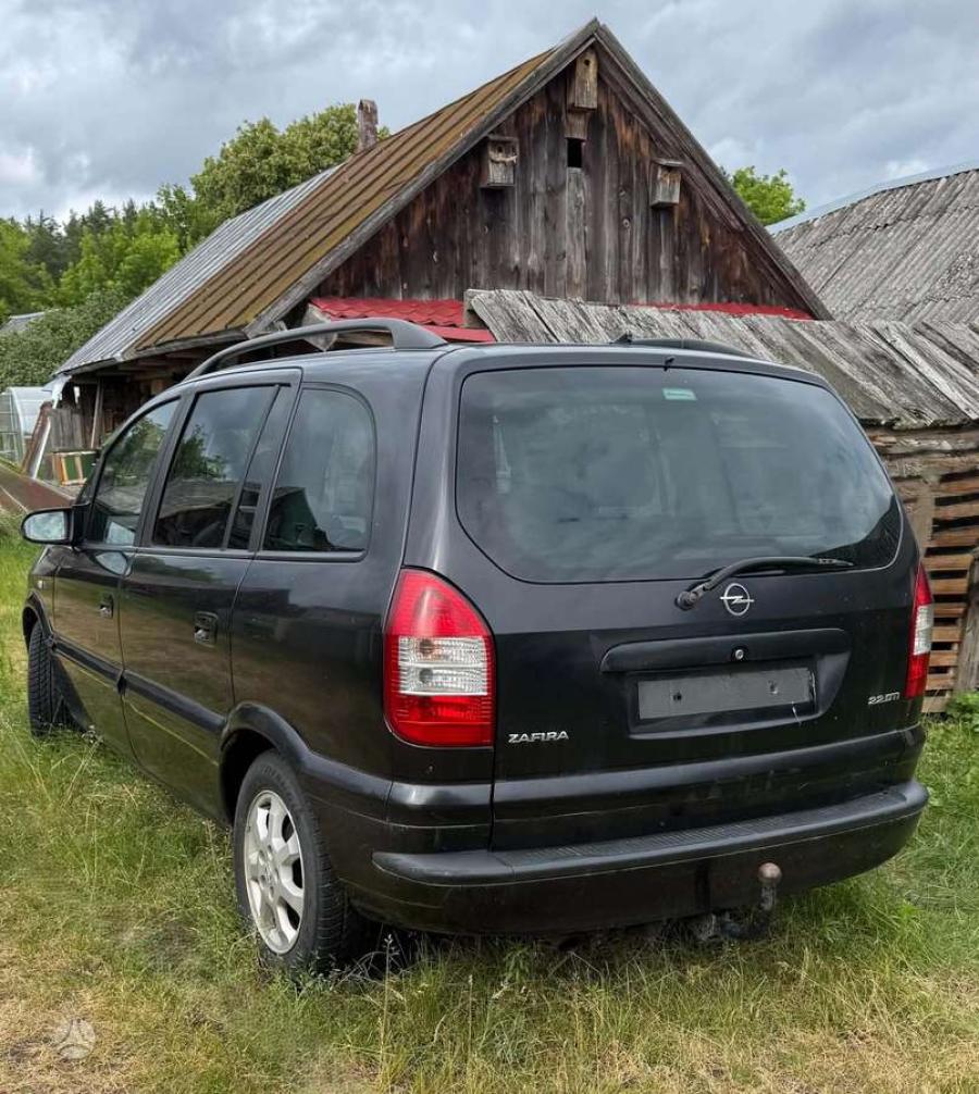 Melns Opel Zafira 2005 Druskininkai, ar dzinēja tilpumu 2.17 L un nobraukumu 305 tūkst. km par 500 €, foto 1 vietnē AUTOMOTO.COM.LV