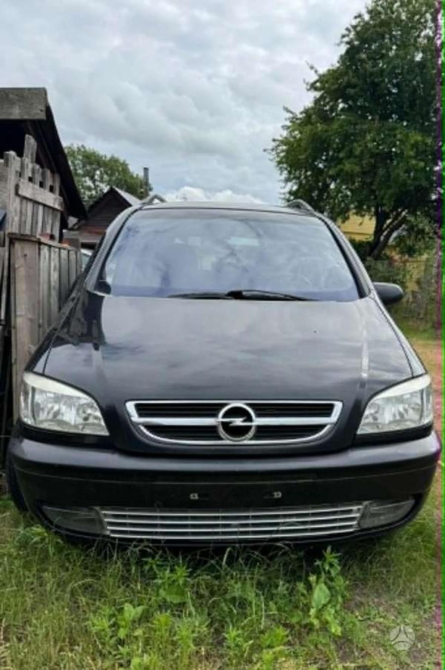 Melns Opel Zafira 2005 Druskininkai, ar dzinēja tilpumu 2.17 L un nobraukumu 305 tūkst. km par 500 €, foto 7 vietnē AUTOMOTO.COM.LV