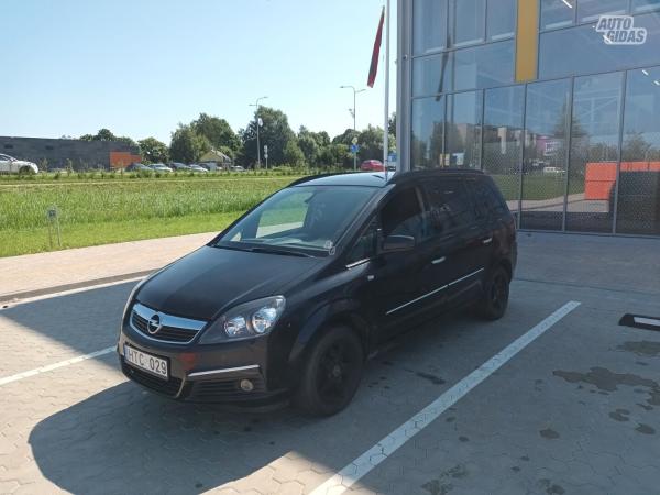 Black Opel Zafira 2005 in Telschi, with an engine capacity of 1.80 L and mileage of 300 thousand km for 1900 €, photo 9 on AUTOMOTO.COM.LV