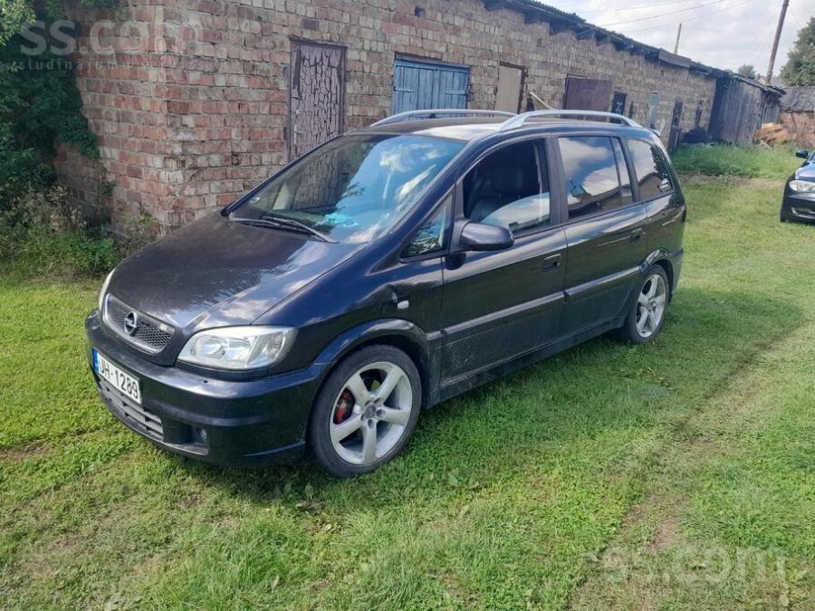 Melns Opel Zafira 2005 Jelgava, ar dzinēja tilpumu 2.20 L un nobraukumu 350 tūkst. km par 1000 €, foto 1 vietnē AUTOMOTO.COM.LV
