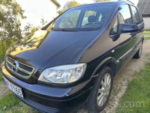 Opel Zafira 2005 Jēkabpils vietnē Melns Opel Zafira 2005 Jēkabpils, ar dzinēja tilpumu 1.60 L un nobraukumu 292 tūkst. km par 750 €, foto 1 vietnē AUTOMOTO.COM.LV